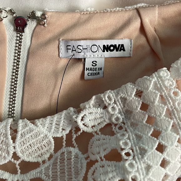 Fashion Nova | Skirts | Fashion Nova White Lace Ruffle Skirt | Poshmark